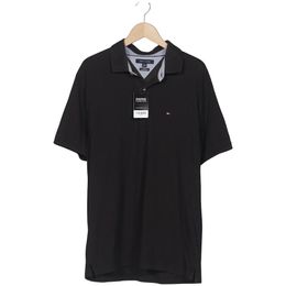 Tommy Hilfiger Poloshirt Herren Größe XL Second Hand schwarz