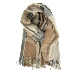 Kumixi Oversized Scarf female Beige size One Size