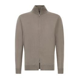 Boggi Milano Strickjacke Herren Gr&ouml;&szlig;e XL taupe