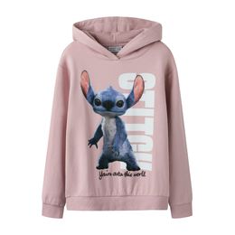 name it Sweatshirt 'NKFnibul Stitch' M&auml;dchen Gr&ouml;&szlig;e 146/152 beige / creme / blau / flieder / schwarz / wei&szlig;
