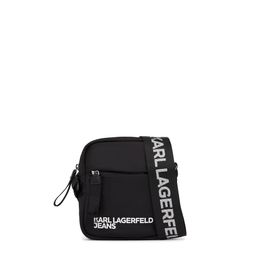KARL LAGERFELD JEANS Umh&auml;ngetasche Herren Gr&ouml;&szlig;e One Size schwarz / wei&szlig;