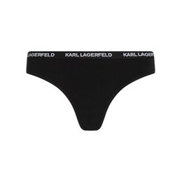 K by KARL LAGERFELD Karl Lagerfeld Slip Damen Gr&ouml;&szlig;e XL schwarz / wei&szlig;