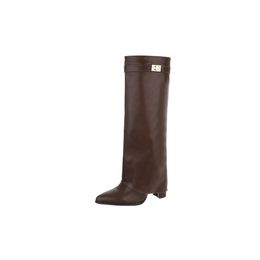 Ital-Design Stiefel Damen Gr&ouml;&szlig;e 41 braun Winterschuhe