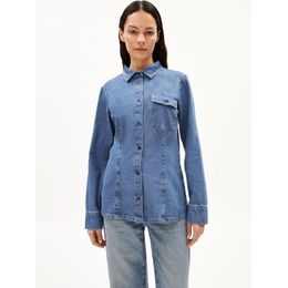 armedangels Bluse Damen Größe XS blue denim