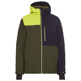 Killtec Outdoorjacke Jungen Gr&ouml;&szlig;e 140/146 marine / gelb / oliv