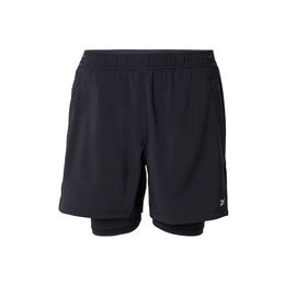 Reebok Sportshorts Herren Gr&ouml;&szlig;e M grau / schwarz