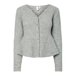 Y.A.S YAS Knit Cardigan 'YASDolly' female size M mottled grey