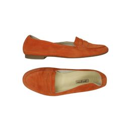 Paul Green Halbschuh Damen Größe 39 Second Hand orange