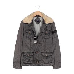 Pepe Jeans Jacke Damen Gr&ouml;&szlig;e S Second Hand grau