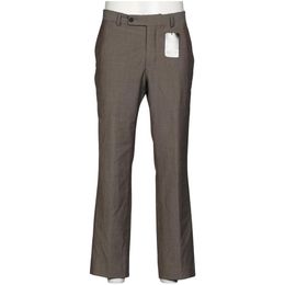 HECHTER PARIS Stoffhose Herren Gr&ouml;&szlig;e 33 Second Hand braun