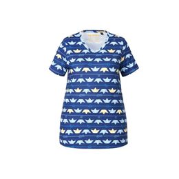 Ulla Popken Shirt female Blue size 50-52