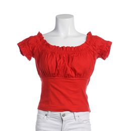 Moschino Bluse / Tunika Damen Gr&ouml;&szlig;e M Second Hand rot