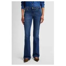 7 For All Mankind f&uuml;r Damen. 7U412C44UCH Bootcut-Jeans Duchess blau (30), L&auml;ssig, Baumwolle, Denim