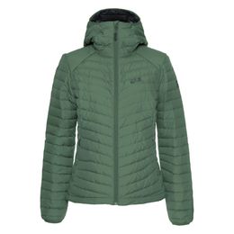 Jack Wolfskin Daunenjacke Damen Größe XL grasgrün