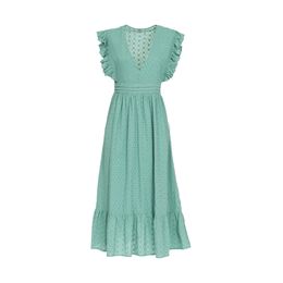 Influencer Kleid ' Sangalo' Damen Gr&ouml;&szlig;e 38 aqua Winterkleid
