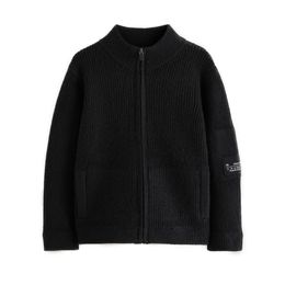 next Strickjacke Jungen Gr&ouml;&szlig;e 152 schwarz