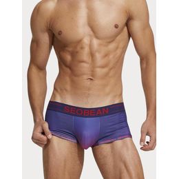 SEOBEAN Boxershorts Herren Größe XXL lila