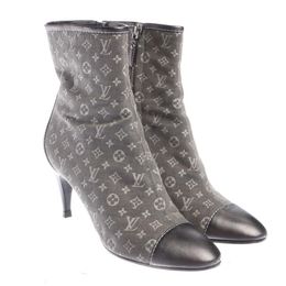 Louis Vuitton Stiefeletten Damen Größe 37 Second Hand grau
