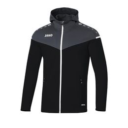 Jako Sportjacke Damen Größe XXL dunkelgrau / schwarz / weiß
