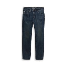 Tom Tailor Herren TTJOSH REGULAR SLIM Jeans mit Stretch, weiß, Uni, Gr. 38/30