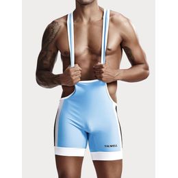 Tauwell Athletic Underwear 'Fitness Wrestling' male Blue size XXL