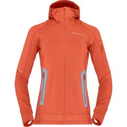 Norröna Norrona Falketind Power Grid Hood - Fleecejacke - Damen