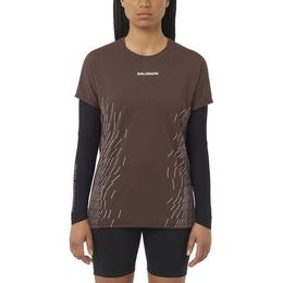 Salomon Sense Aero Graphic W - Trailrunningshirt - Damen