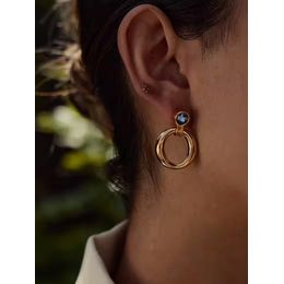 Rougemont Jewellery Earrings 'Statement Creolen Ohrringe Marina' female Gold size One Size