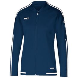 Jako Sportjacke Damen Gr&ouml;&szlig;e XS/S dunkelblau / wei&szlig;