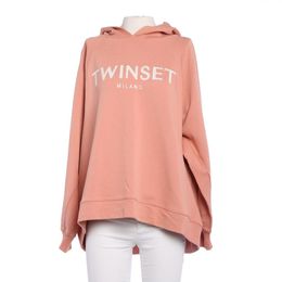 TWINSET Twin Set Sweatshirt / Sweatjacke Damen Gr&ouml;&szlig;e XL Second Hand apricot