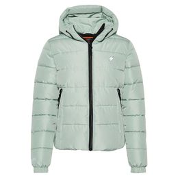 Superdry Winterjacke Damen Größe M pastellgrün