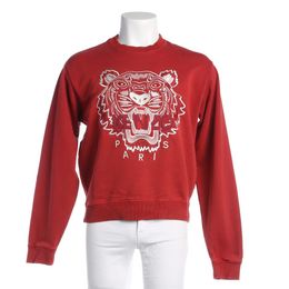 Kenzo Sweatshirt / Sweatjacke Herren Größe S Second Hand rot