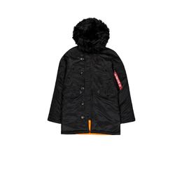Alpha Industries Winter Jacket 'N3B VF 59' female Black size XS