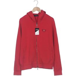 Emporio Armani Kapuzenpullover Herren Größe XXL Second Hand rot