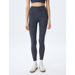 KOTON Leggings Damen Größe XL anthrazit