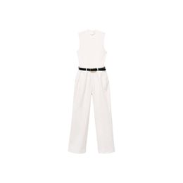 Mango Jumpsuit Damen Gr&ouml;&szlig;e S wei&szlig;