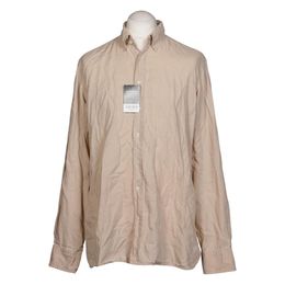 Hackett London Hemd Herren Gr&ouml;&szlig;e XL Second Hand beige