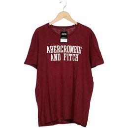 Abercrombie & Fitch Abercrombie & Fitch T-Shirt Herren Gr&ouml;&szlig;e XL Second Hand rot