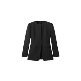 Mango Between-Season Jacket 'Tropi' female Black size XL