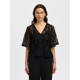 Selected Bluse Damen Größe S schwarz