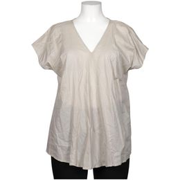 sheego Bluse Damen Gr&ouml;&szlig;e 4XL Second Hand beige