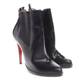 Christian Louboutin Stiefeletten Damen Größe 39.5 Second Hand schwarz