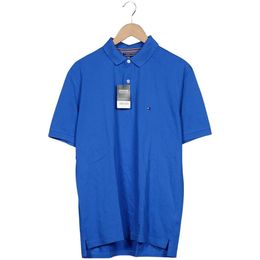 Tommy Hilfiger Poloshirt Herren Größe XL Second Hand blau