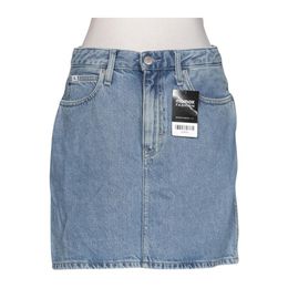 Calvin Klein Jeans Rock Damen Größe S Second Hand hellblau