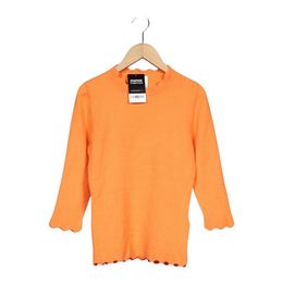 ALLUDE Pullover Damen Gr&ouml;&szlig;e S Second Hand orange