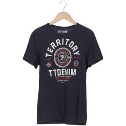 Tom Tailor Denim T-Shirt Herren Gr&ouml;&szlig;e L Second Hand marine