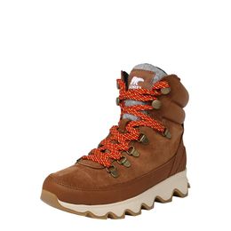 Sorel Stiefelette 'Kinetic Conquest' Damen Gr&ouml;&szlig;e 38 cognac / graumeliert / wei&szlig; Winterschuhe