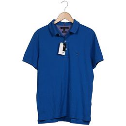 Tommy Hilfiger Poloshirt Herren Größe L Second Hand blau