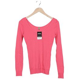 United Colors Of Benetton Pullover Damen Größe M Second Hand pink