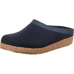 Haflinger Hausschuh 'Torben' Damen Gr&ouml;&szlig;e 40 marine